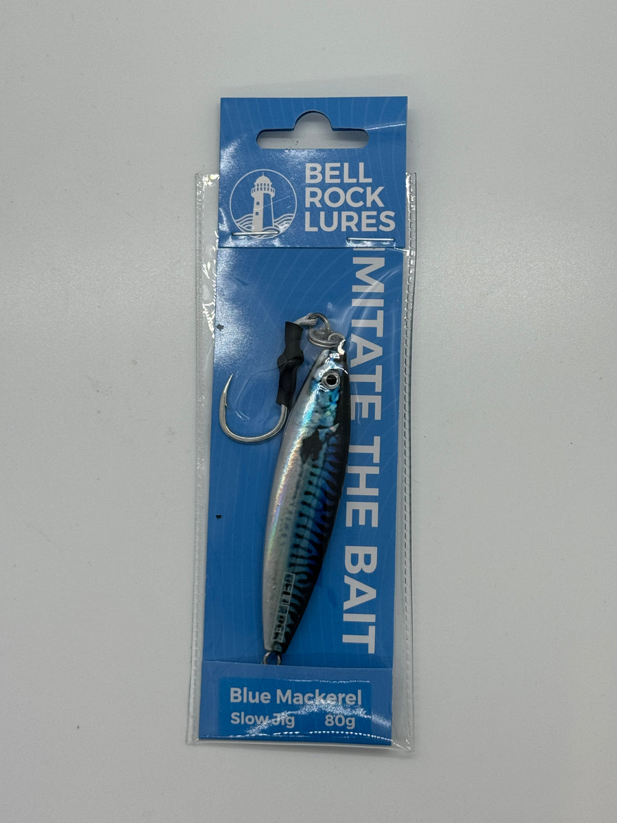 Bell Rock Lures Slow jig - Blue Mackerel - 80g – Baits'R'Us