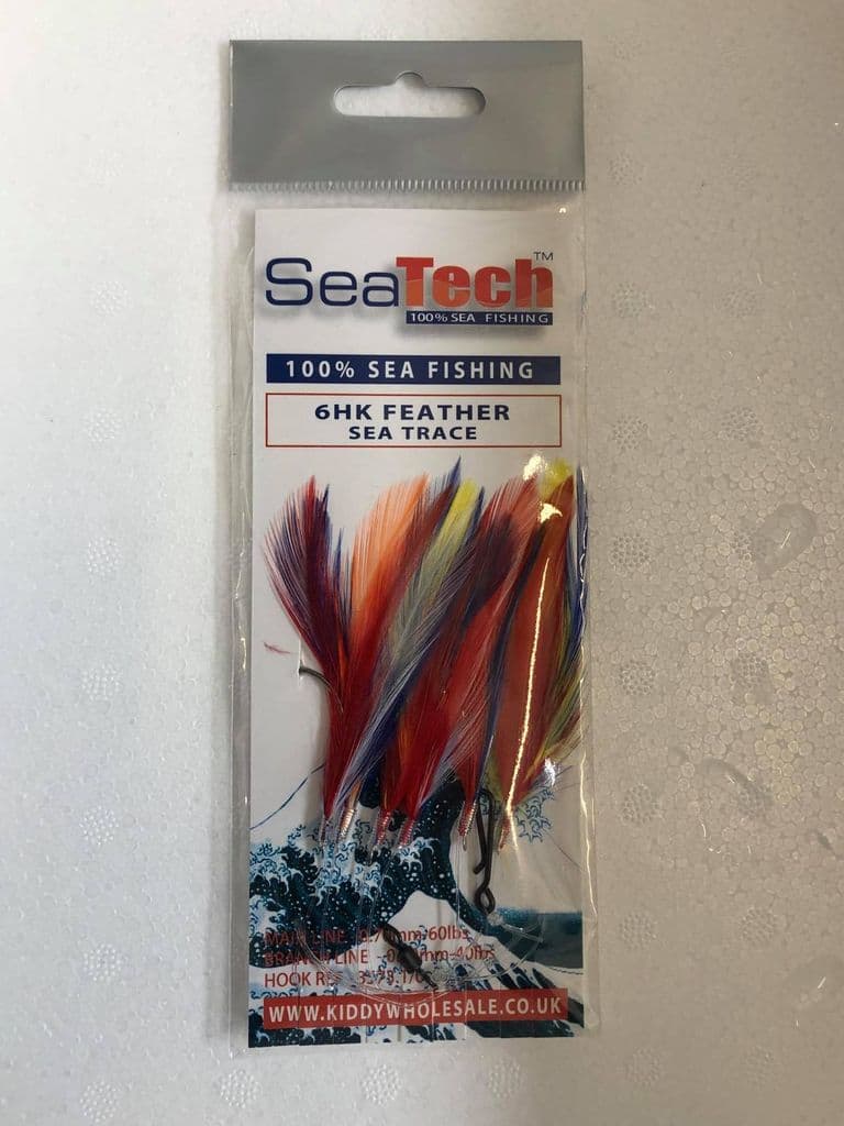 SeaTech Coloured Feathers – Baits'R'Us