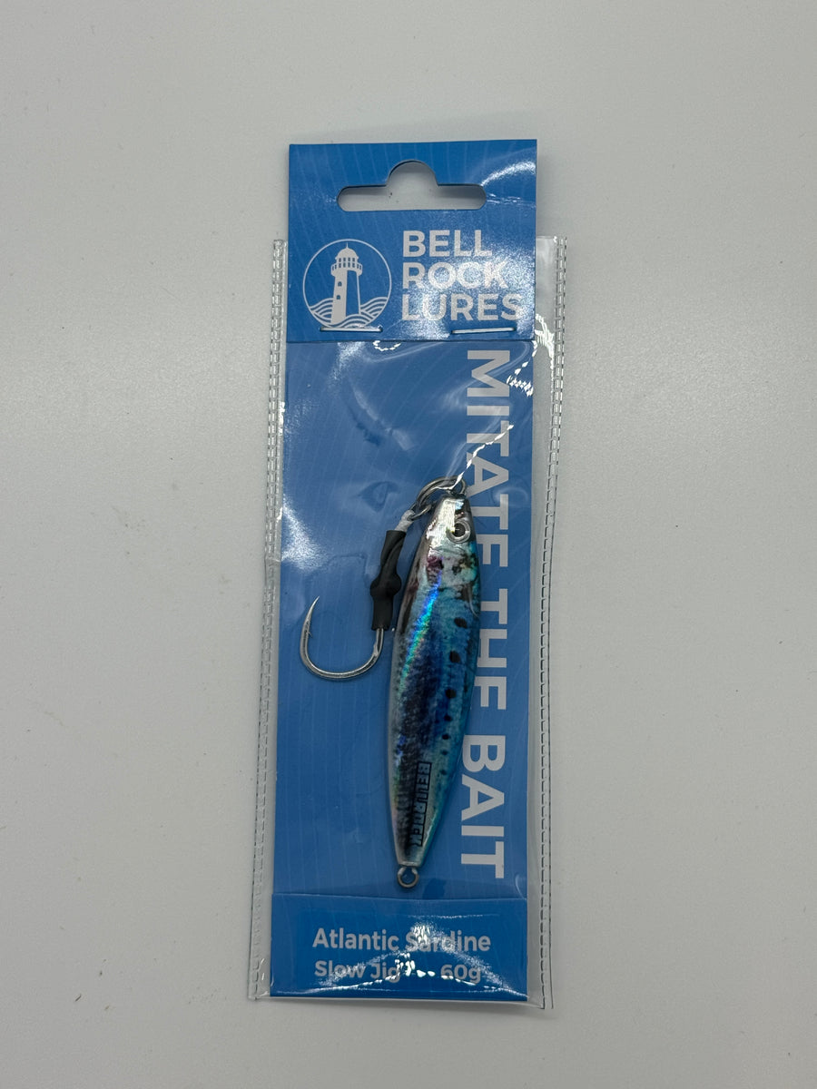 Bell Rock Lures Slow jig - Atlantic Sardine - 60g – Baits'R'Us