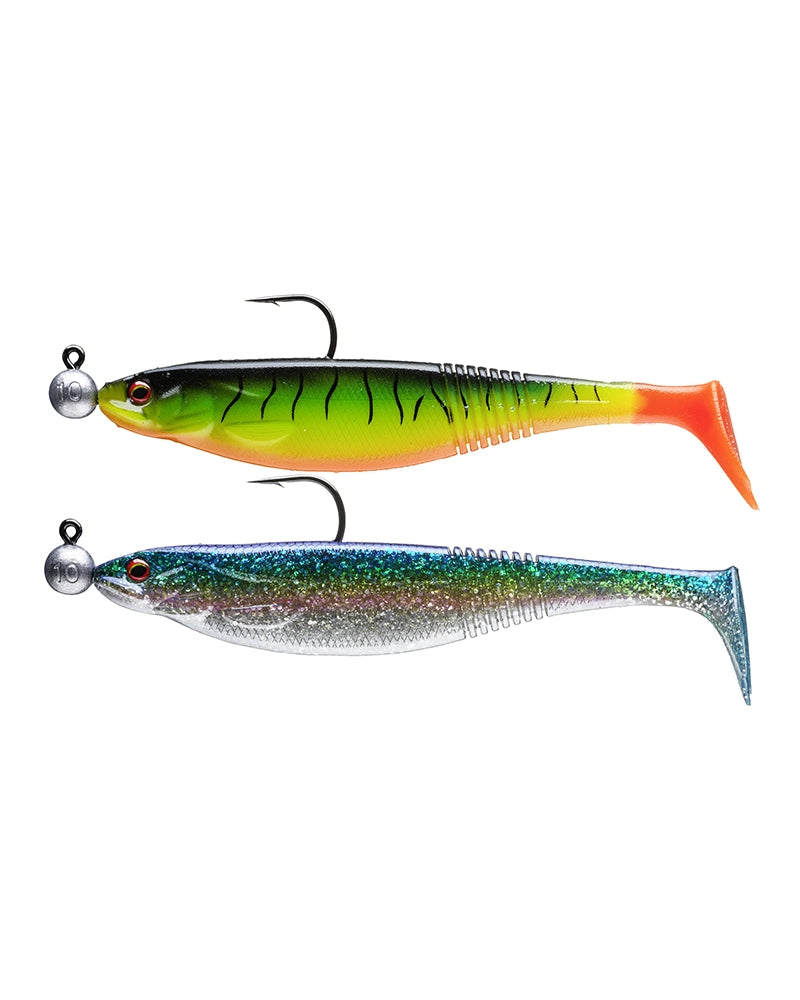 Daiwa Prorex Classic Shad Pre-Rigged - Pike Kit 2- Fire Tiger 2/ Urume ...