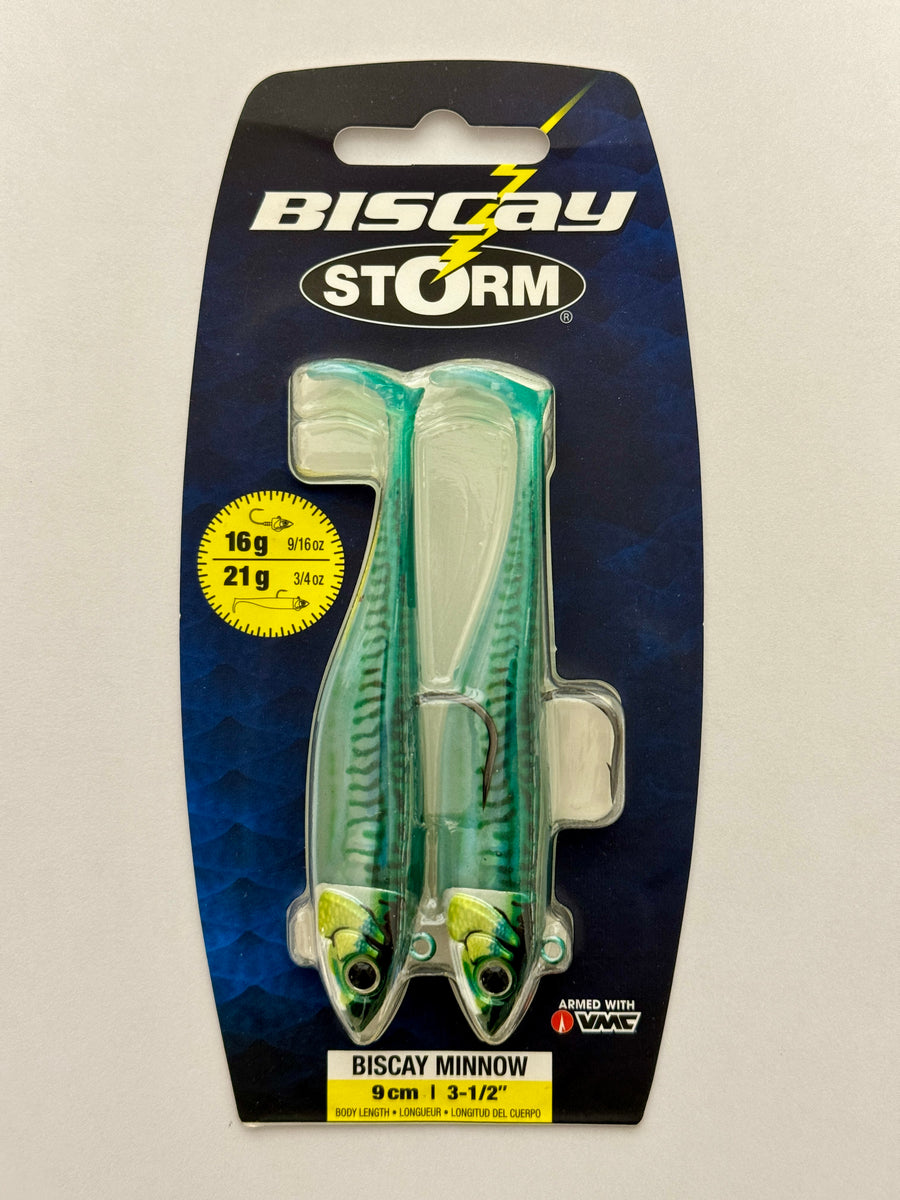 Storm 360GT Coastal Biscay Minnow - Green Mackerel - 9cm – Baits'R'Us