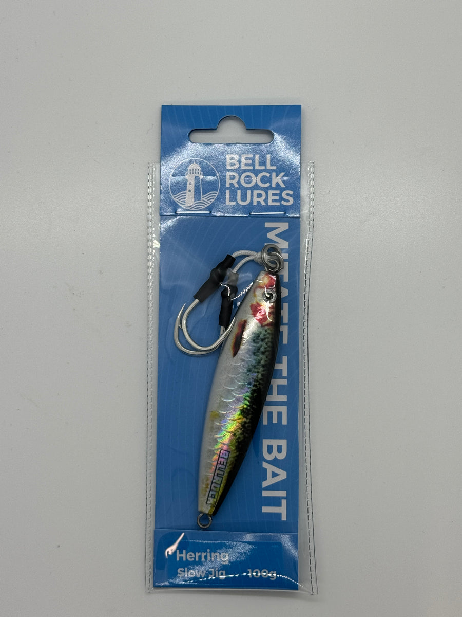 Bell Rock Lures Slow jig - Herring - 100g – Baits'R'Us