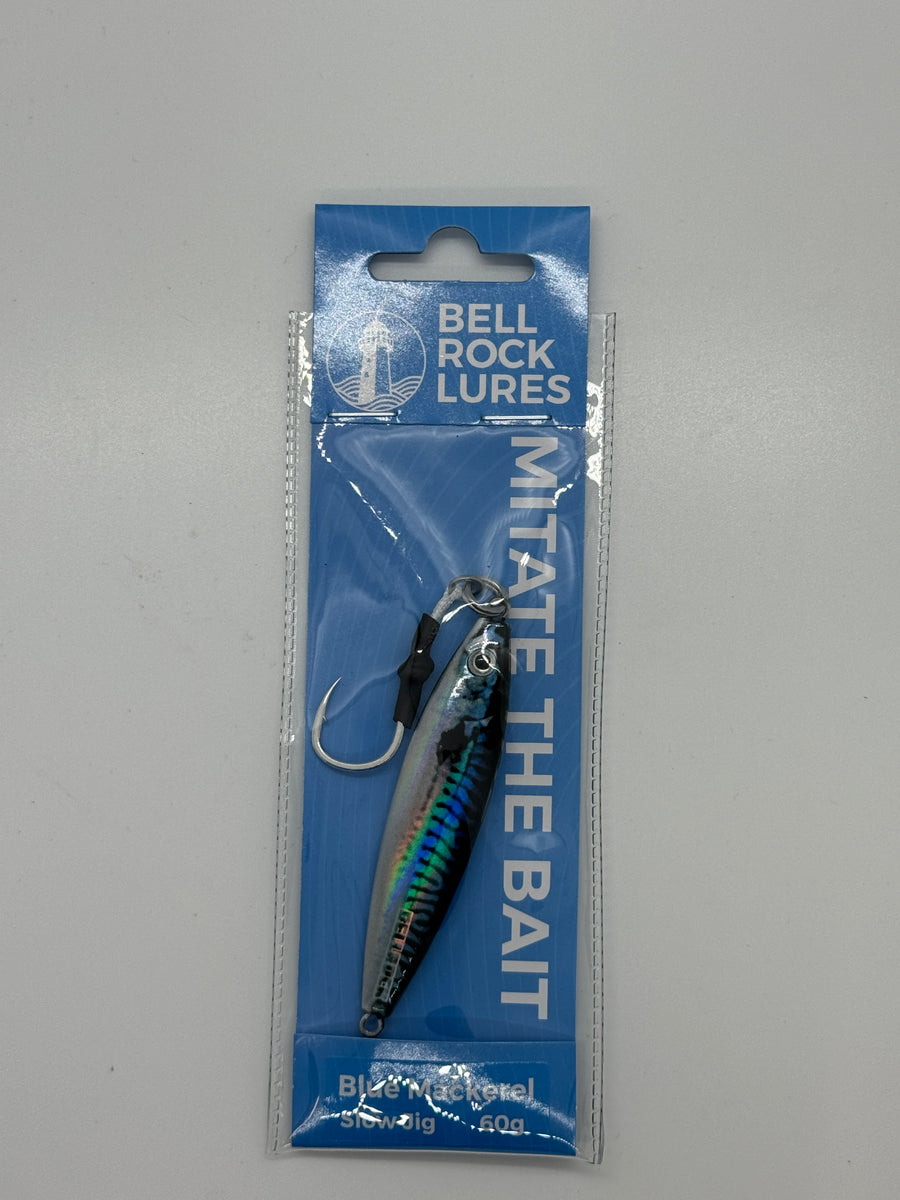 Bell Rock Lures Slow jig - Blue Mackerel - 60g – Baits'R'Us