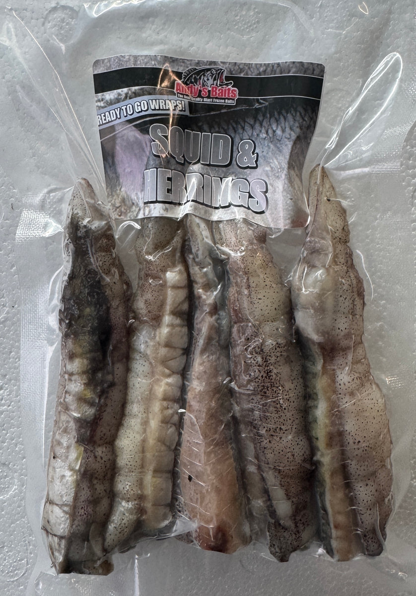 New! Squid and Herring Wrap (RTGW) – Baits'R'Us