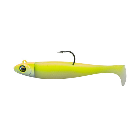 HTO Sad Shad - Chart/White – Baits'R'Us