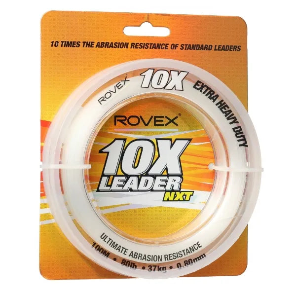Rovex 10X Monofilament Leader 100m - Clear – Baits'R'Us