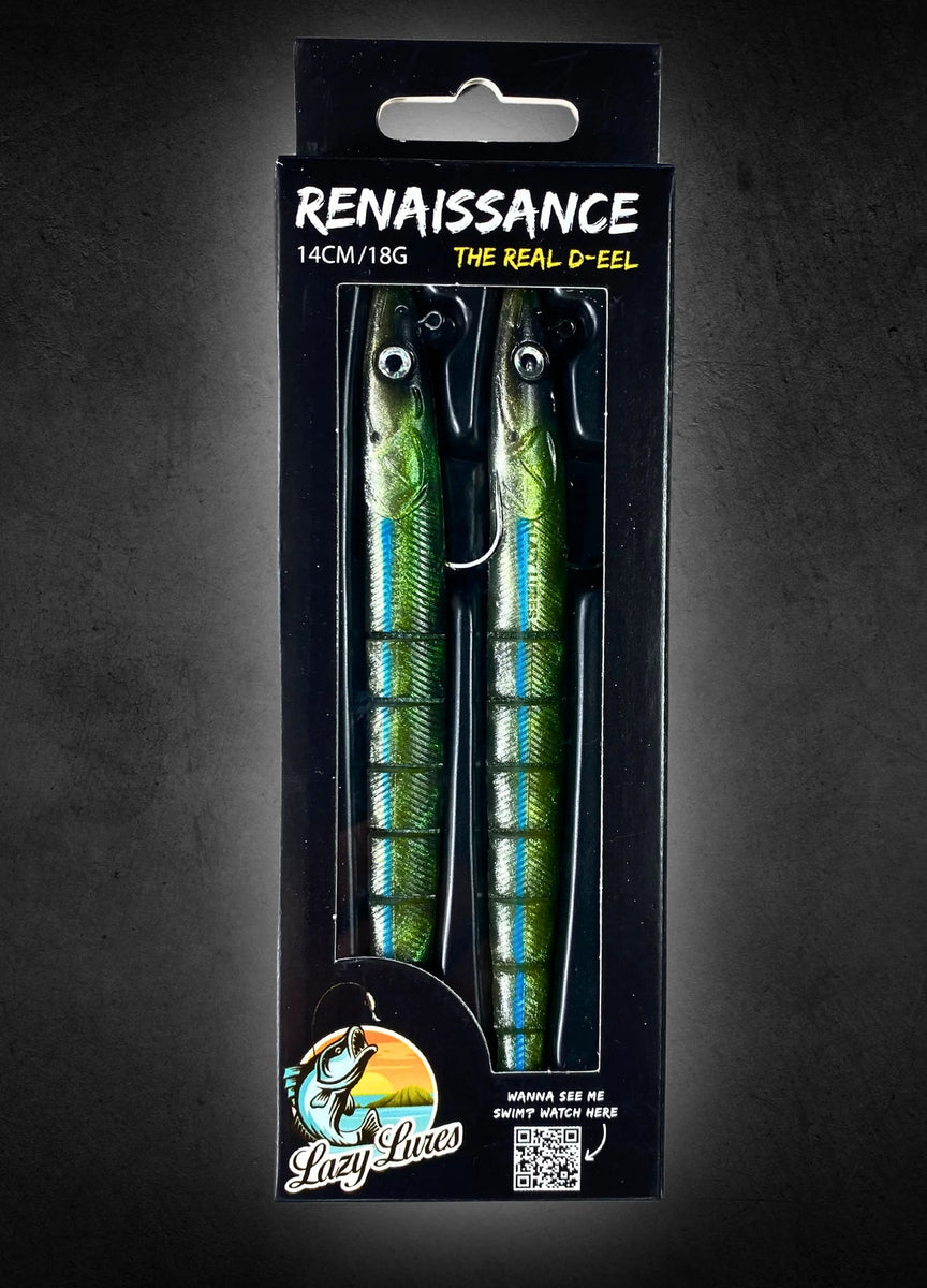 Lazy Lures Renaissance Eels - The Real G-Eel – Baits'R'Us