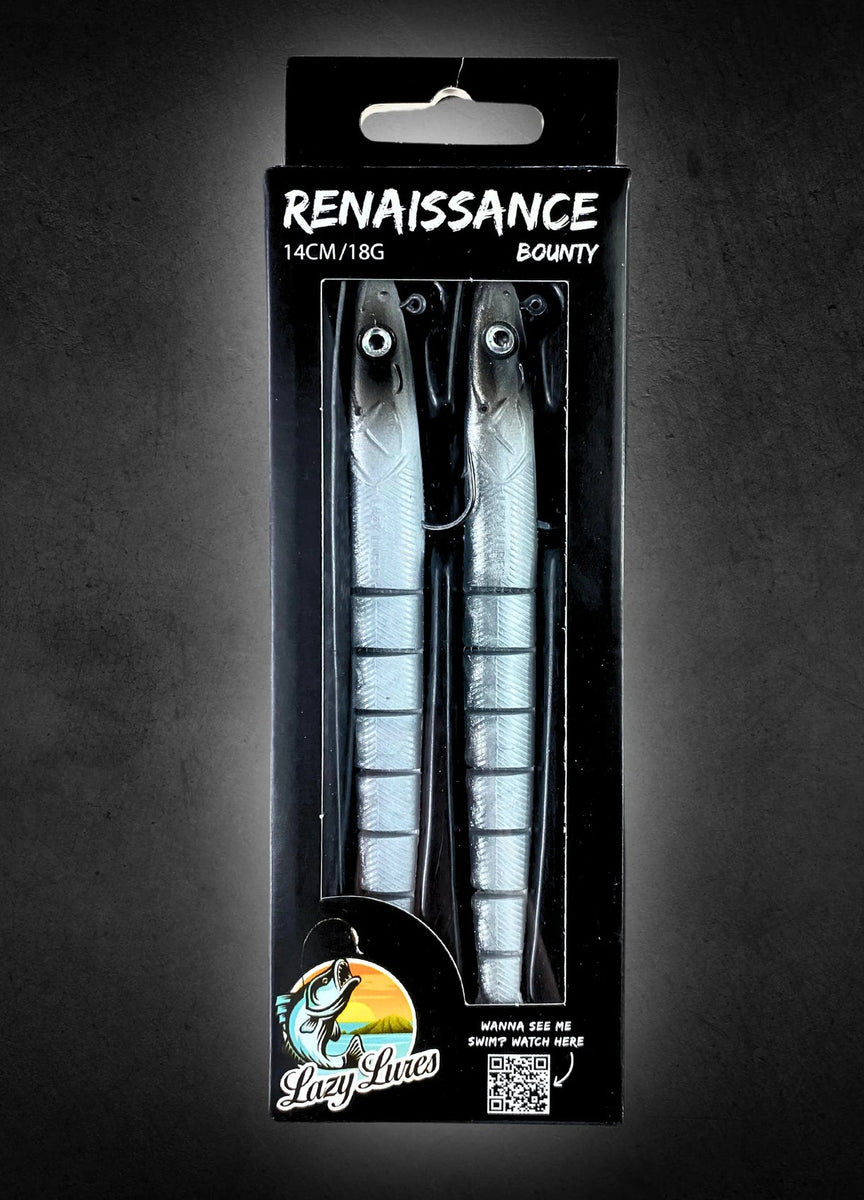 Lazy Lures Renaissance Eels - Bounty – Baits'R'Us