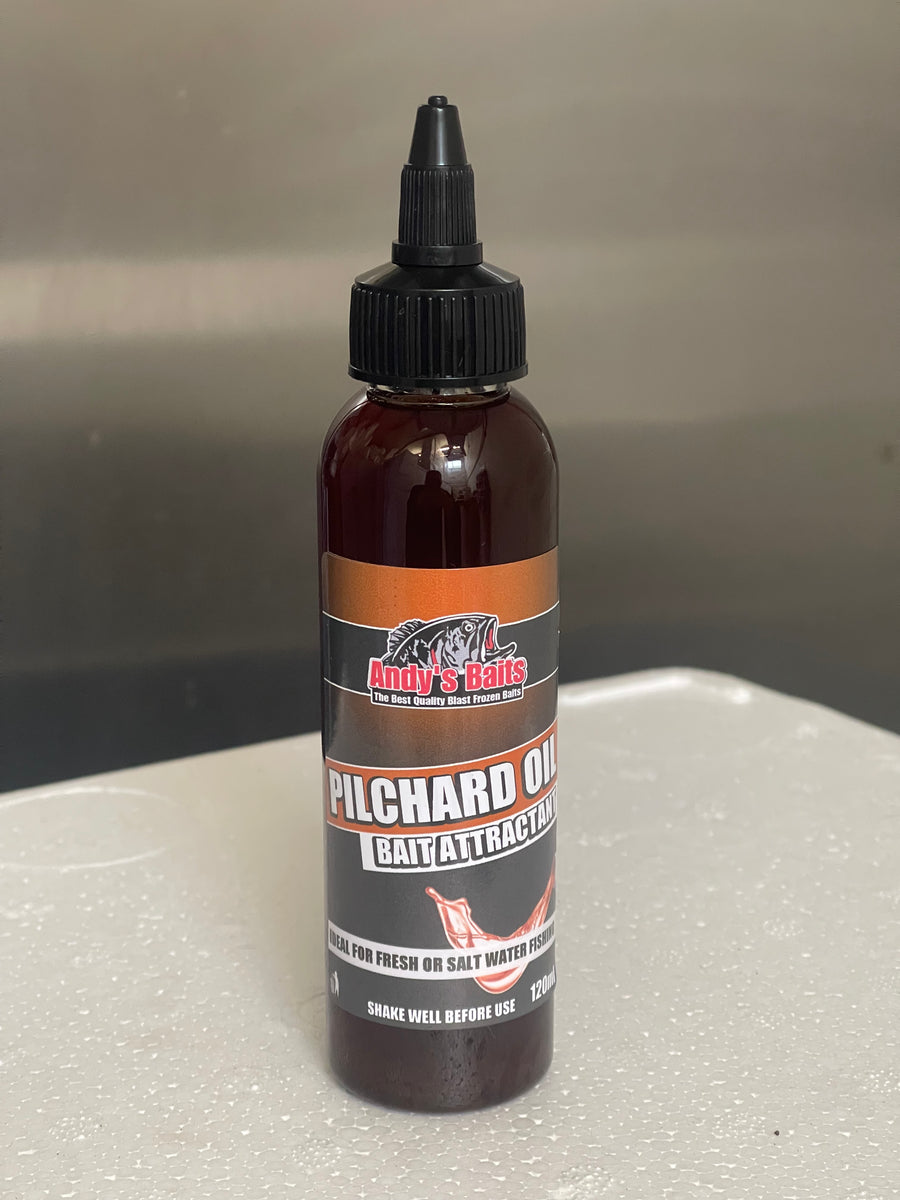 Pilchard Oil 120ml – Baits'R'Us