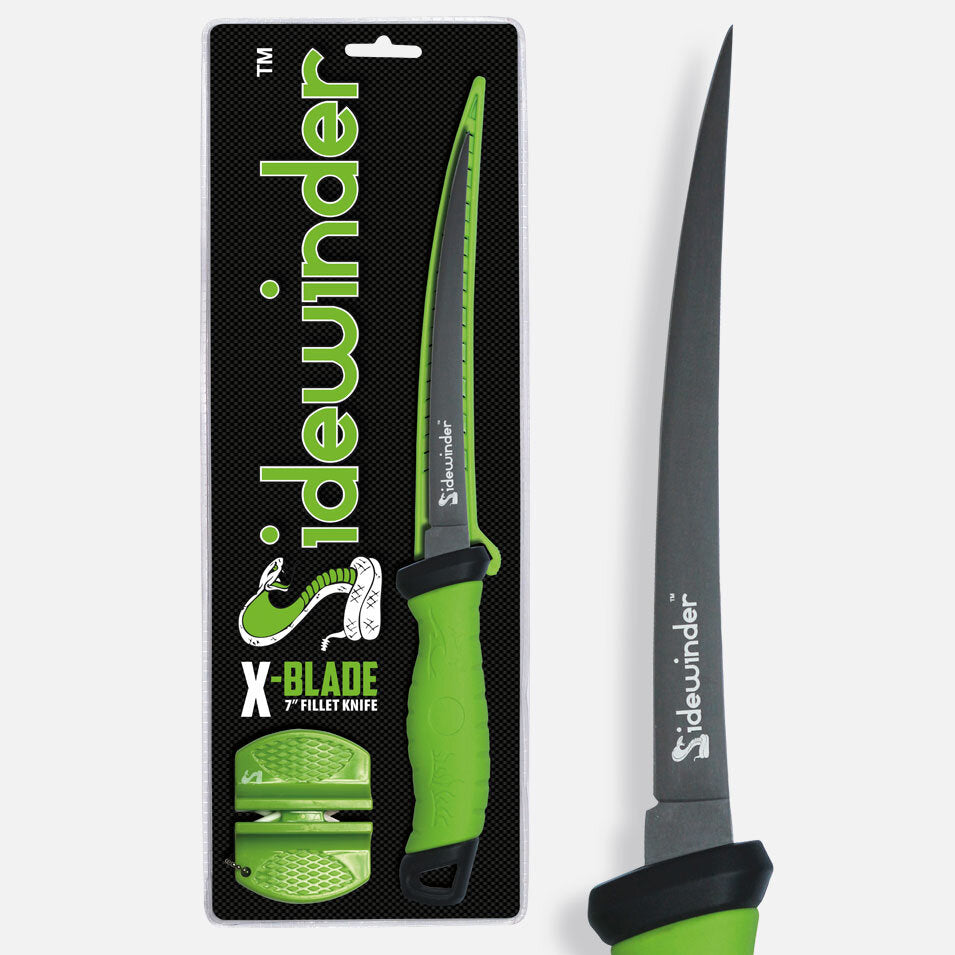 Sidewinder X-Blade Fillet Knife 7" (Collection Only - Over 18) – Baits'R'Us